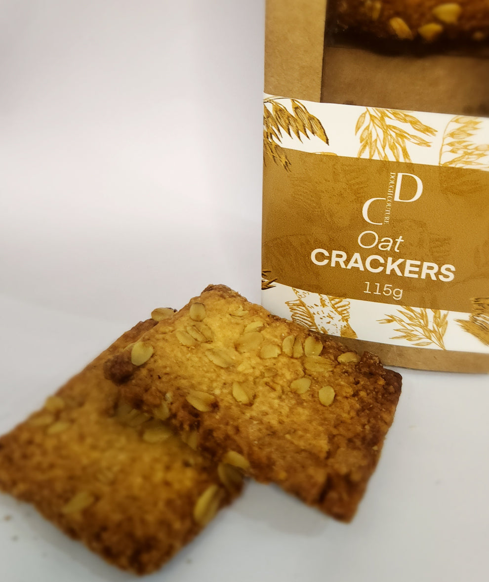 Oat Crackers – Crunchy, Nutty & Perfectly Savory – Dough Couture
